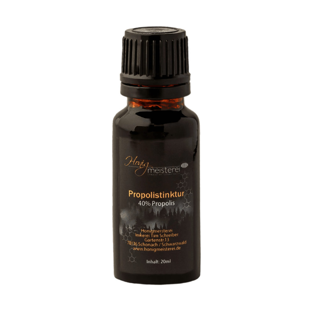 Propolis Tinktur 20ml - hier direkt aus Schwarzwälder Imkerei kaufen