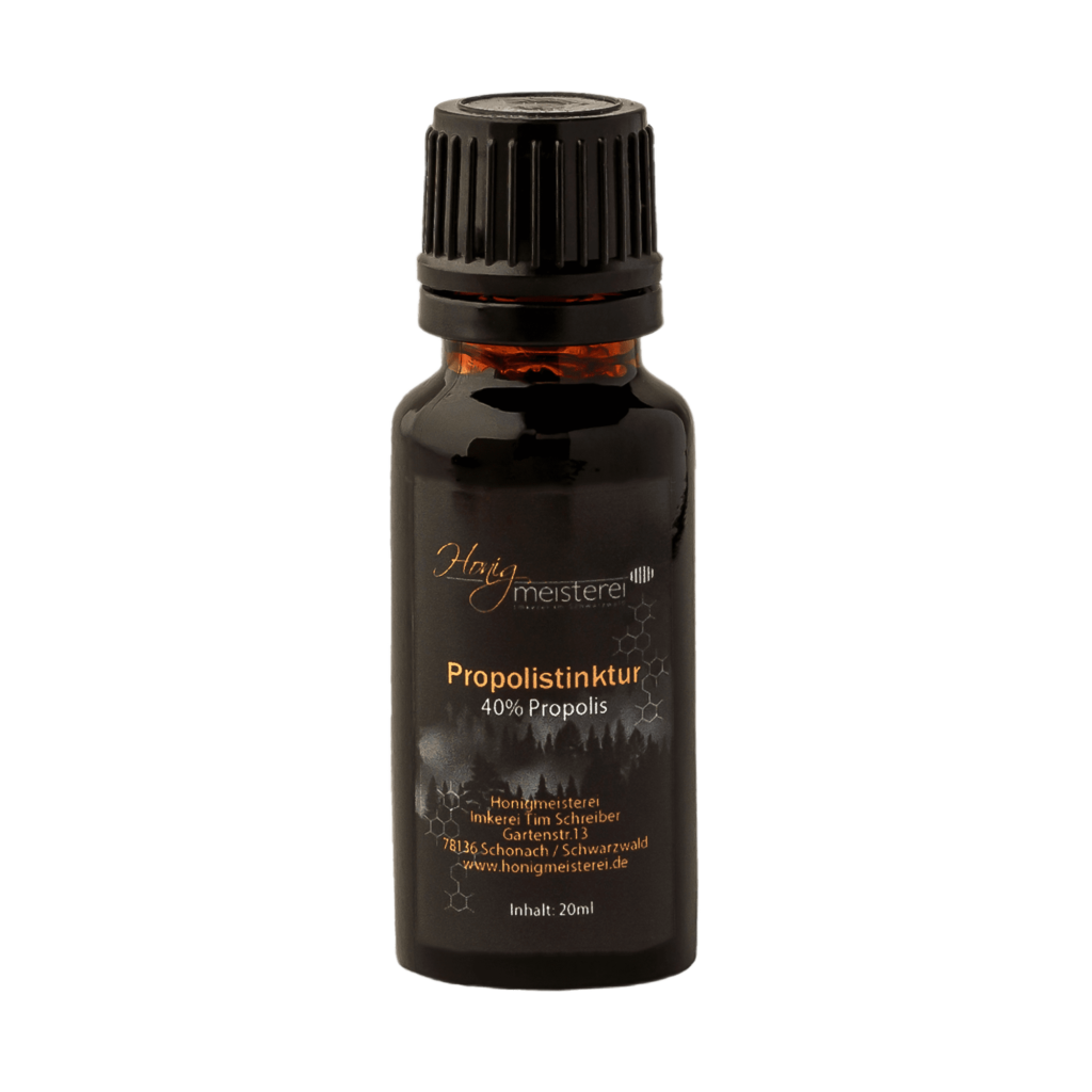 Propolis Tinktur 20ml - hier direkt aus Schwarzwälder Imkerei kaufen